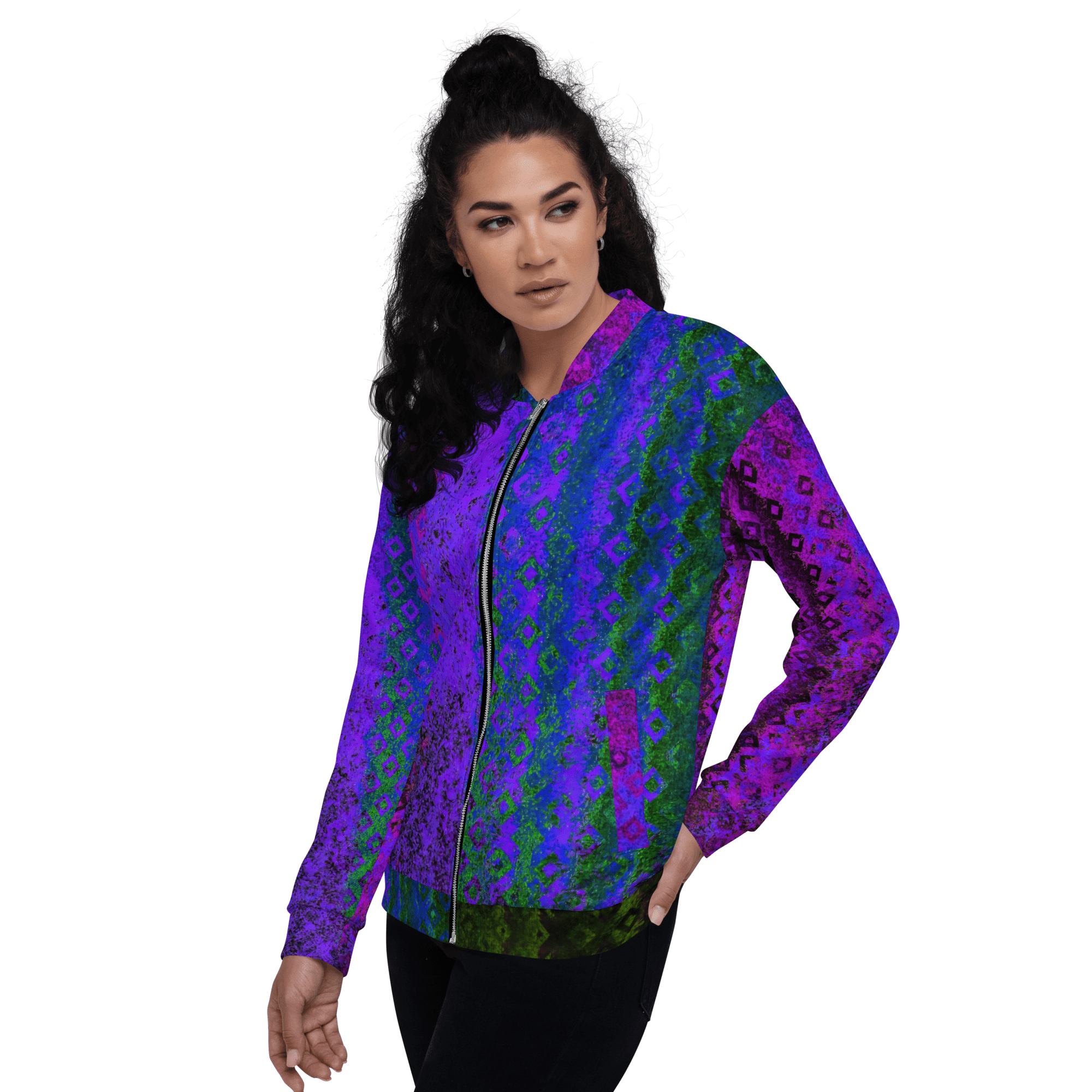 Abstract Bomber Jacket – The Phigment Store