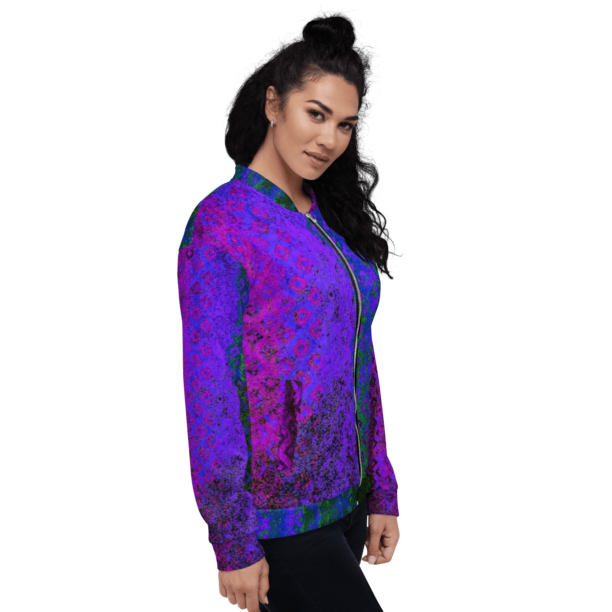 Abstract Bomber Jacket – The Phigment Store
